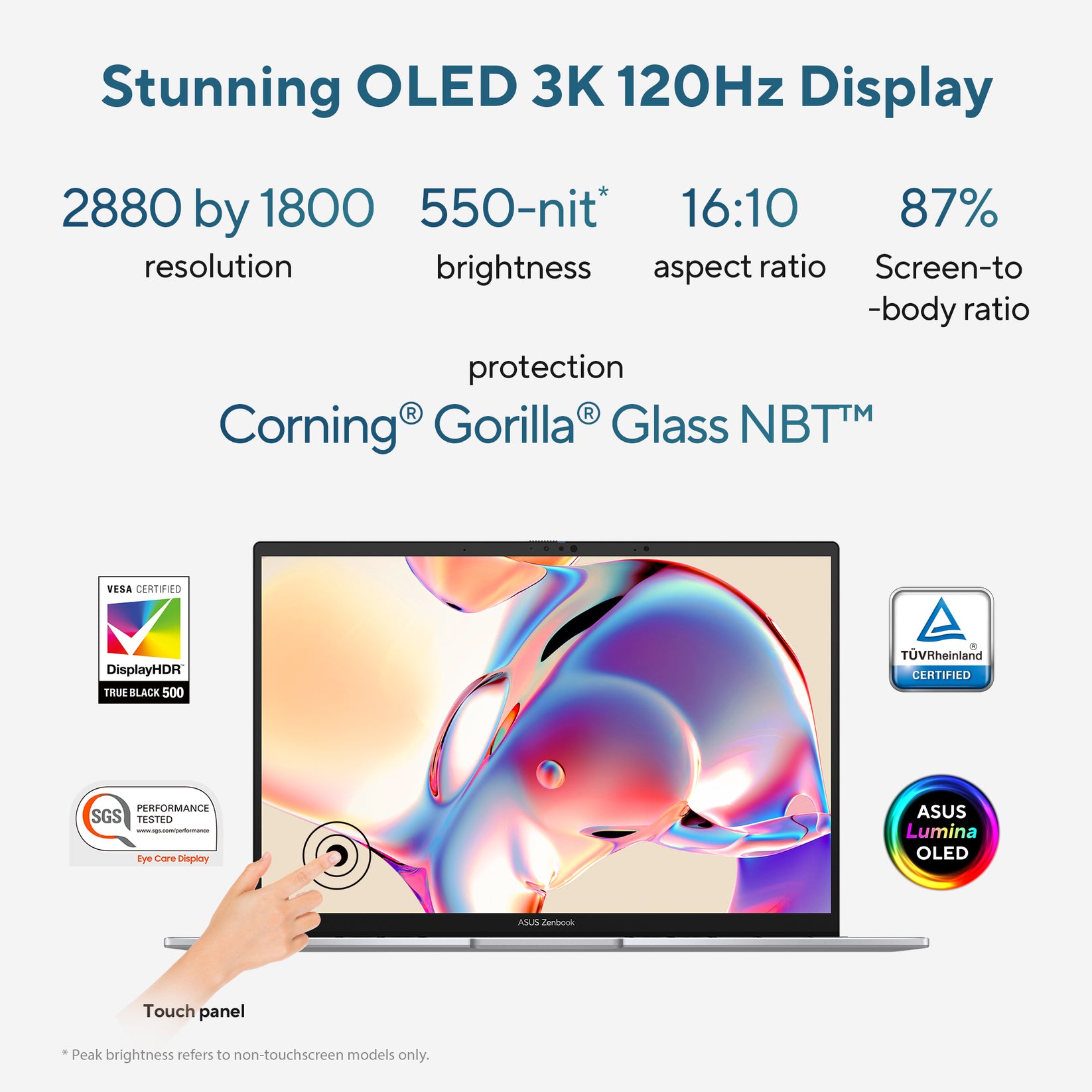 ASUS Zenbook 14 OLED UX3405CA-PZ348WS – Ultra-Light, AI-Powered Laptop ...